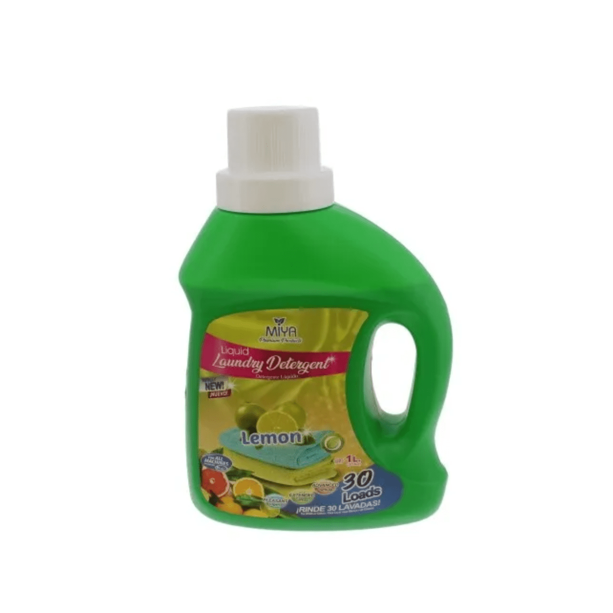 Detergente Líquido MIYA Limón (1 Lt) – Indigo72.com